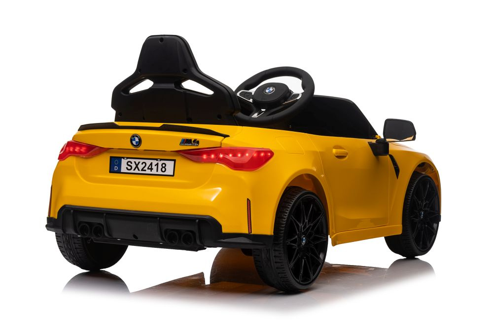 Auto Na Akumulator Bmw M4 Zółte - 16970 - LeanToys