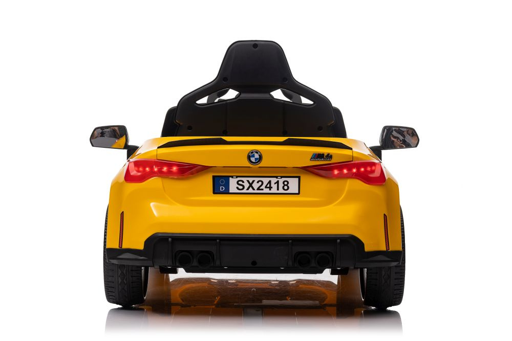 Auto Na Akumulator Bmw M4 Zółte - 16970 - LeanToys