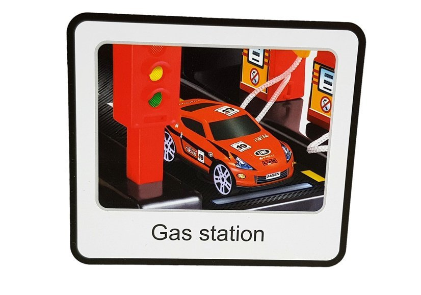 Tor Parking Garaż 5-poziomowy na Baterie Światła Winda - 6936 - LeanToys